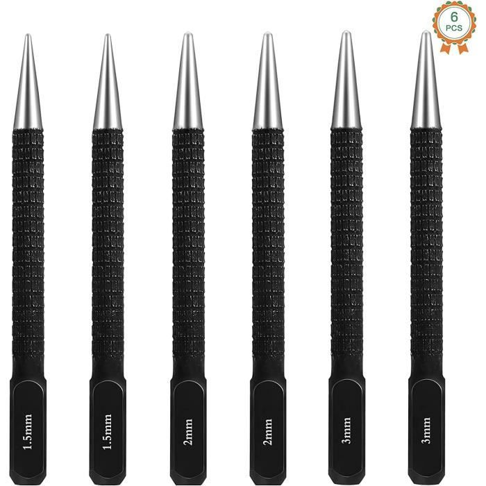 Poinçons Centraux 6 Automatiques Acier Carbone Robuste Poinçon Chargé ...