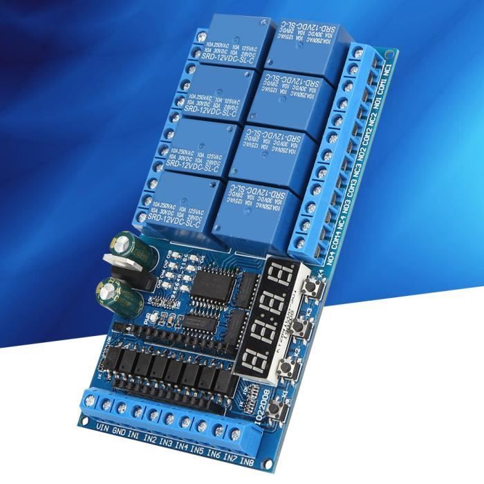 Carte De Relais Pro Mini Plc Carte De Commutation De Minuterie De Retard De Module De Bouclier ...