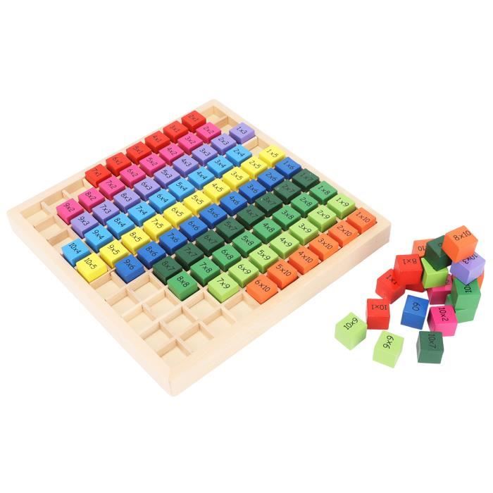 TAM Tableau de multiplication mathématique en bois améliorer tableau de ...