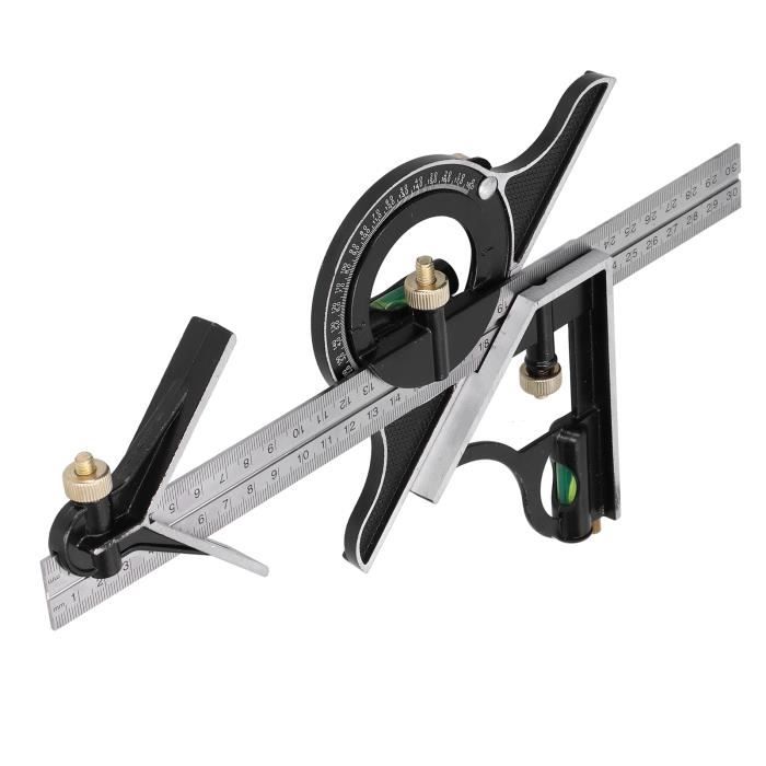 EJ.life règle carrée de charpentier Outil de mesure de menuiserie ...