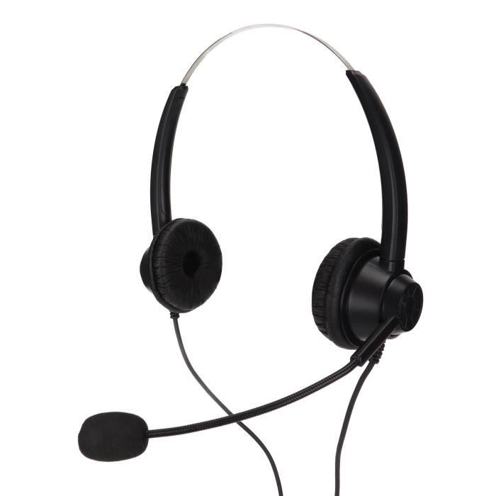Casque téléphonique - FDIT - H360D-RJ9-U900 - Binaural - RJ9 et USB ...