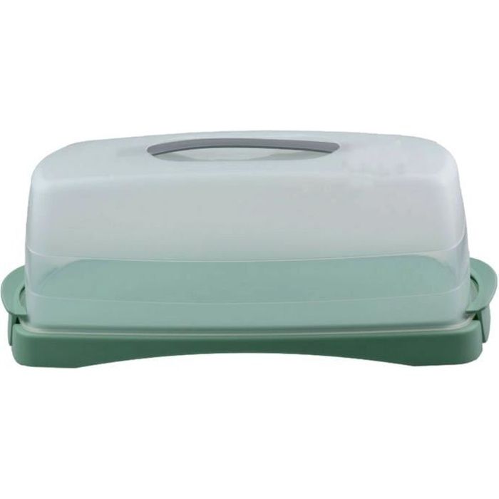 Cloche à gâteau rectangulaire cake poignée boite transport GUIZMAX ...