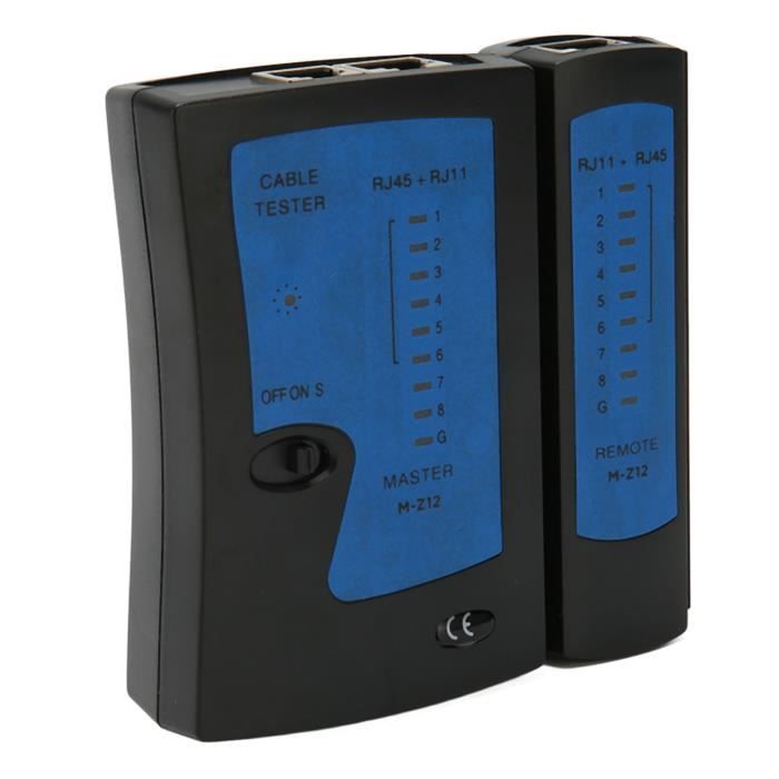 HURRISE testeur RJ45 Testeur de Câble Réseau avec Affichage LED, Outil ...