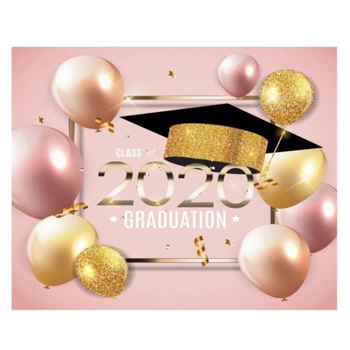 2020 Graduation Balloon Background Tissu Creative Studio Photo Prop ...