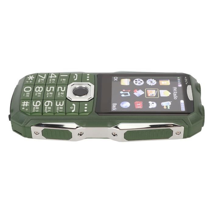 Qiilu Téléphone N503 2G N503 Téléphone portable débloqué 2G GSM ...