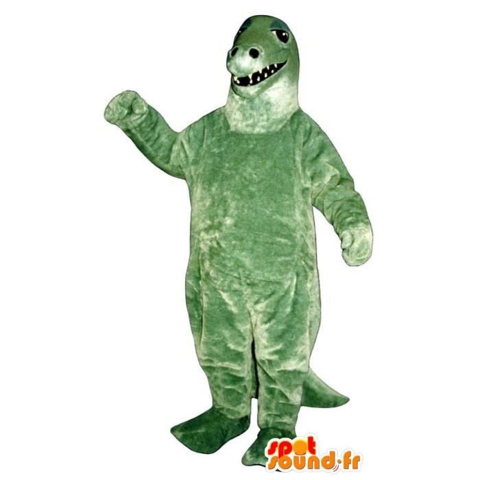 Déguisement crocodile/dinosaure vert en peluche - SpotSound - Taille L - Pour enfant à partir de ...