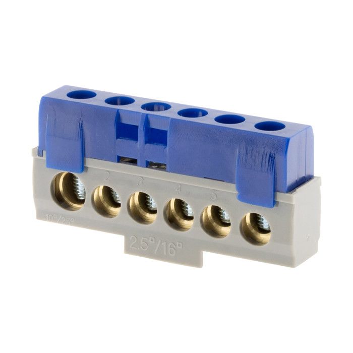 Bornier phase Bleu Thomson - 6 connexions - Cdiscount Bricolage