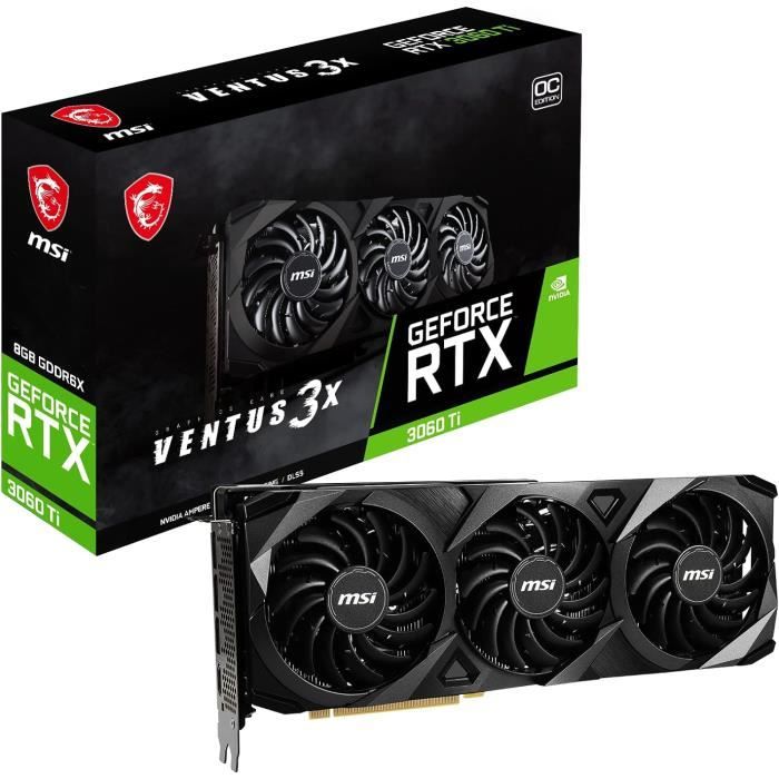 Graphics Card Nvidia Geforce Rtx 3060 Ti|8 Gb|Gddr6X|256 Bit|Pcie 4.0 ...
