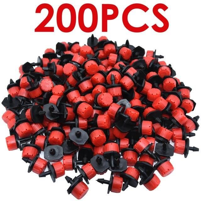 PULVERISATEUR,200PCS Red Dripper--arroseur goutte à goutte à buse ...
