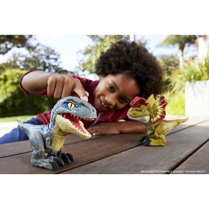 Jurassic World Dominion Uncaged Rowdy Roars Velociraptor Beta Dinosaur ...