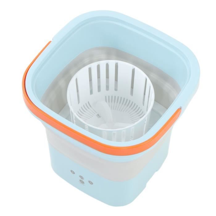 Petite laveuse portative Mini machine à laver pliable, petite machine à ...