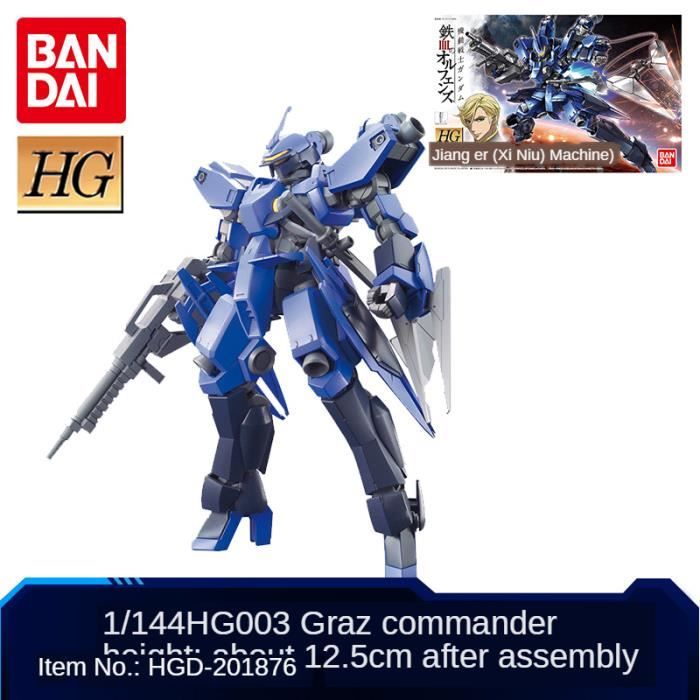 HG 003 Graz - modèle de Gundam HG 1-144, série complète d'alphonse à base de fer, ornement ...