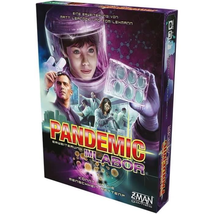 Extension Pandemic en Laboratoire | Jeu de société - Cdiscount Jeux ...