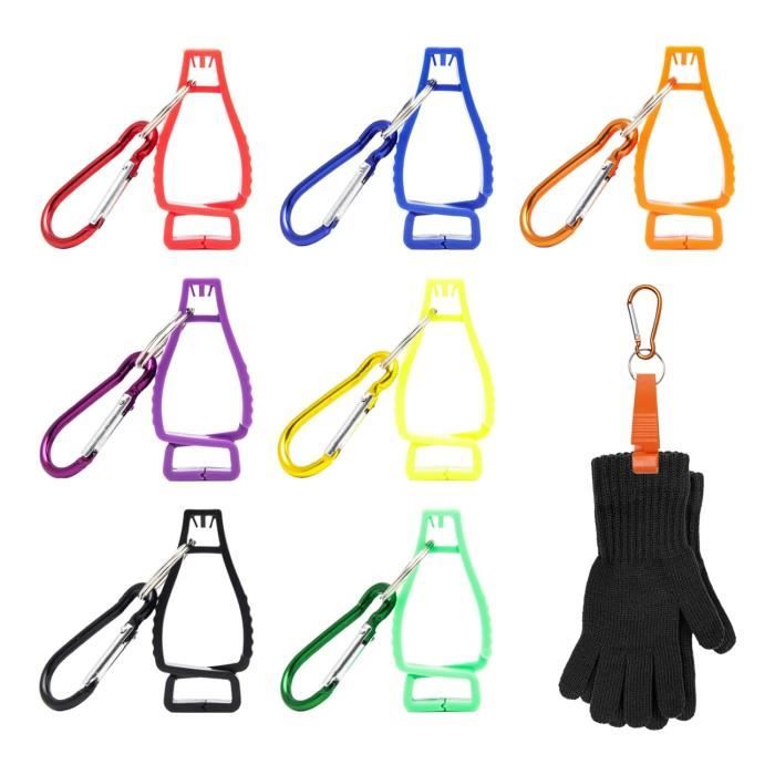 Clip De Gants 7 Pièces Pince À Gant Porte-Gants À Clip Pour Policier ...