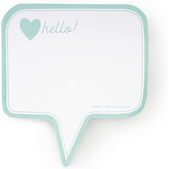 Legami - Bloc note magnétique magnétique pour bloc-notes 9,8 x 12,7 cm ...