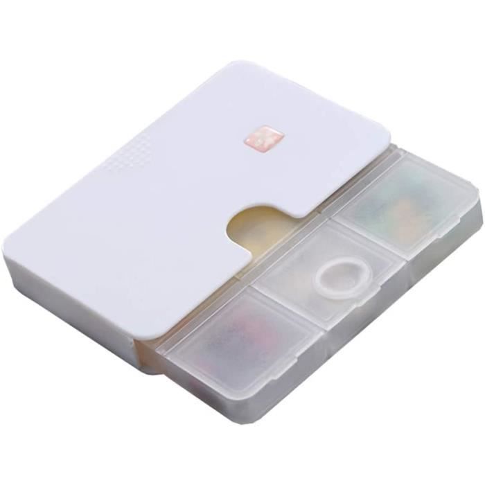 Pilulier, Boîte à Pilules Coulissante Adaptée Aux Personnes Aveugles ...