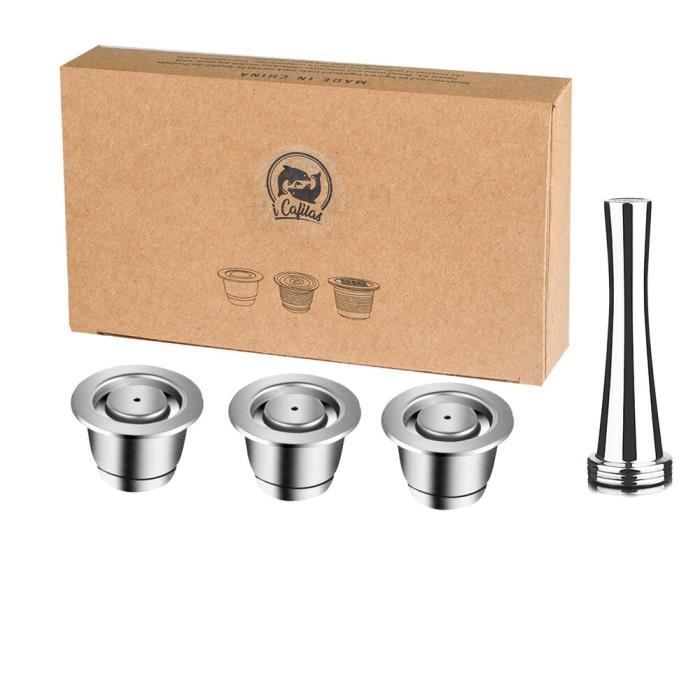 (3 capsules 1 tamper)ICafilas – emballage écologique, Capsule de café ...