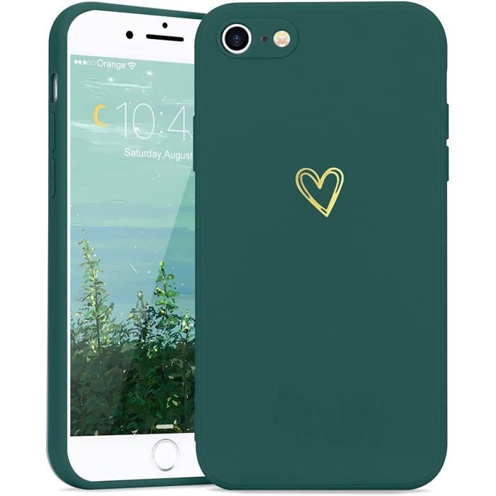 Coque Compatible Avec Iphone 8-7-Se 2020, Coque De Protection Iphone 8-7-Se 2020 Silicone ...