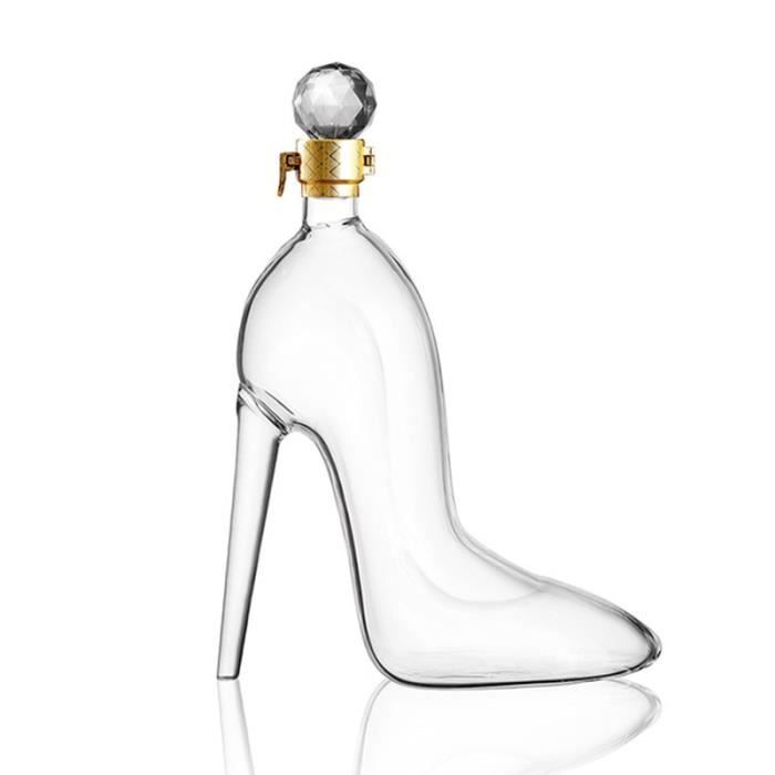 Verres à cocktails,Décanteur en forme de talons hauts de 350ML,verres ...