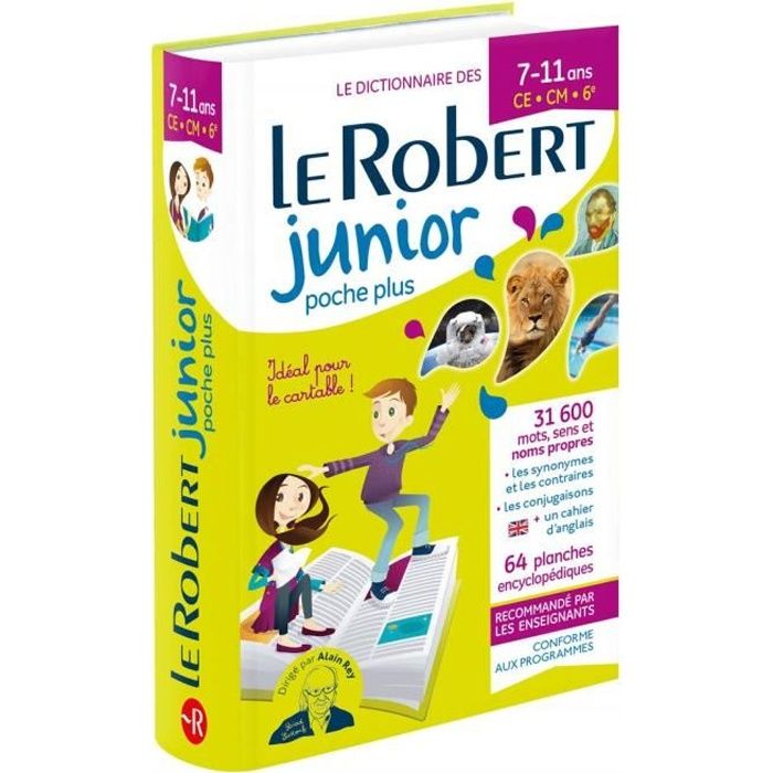 Dictionnaire Le Robert Junior Poche Plus - 7/11 ans - CE-CM-6e ...