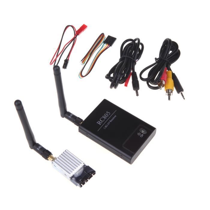 GoolRC 5.8G FPV 200mW AV sans Fil Emetteur TX 5,8 GHz Rx Récepteur ...
