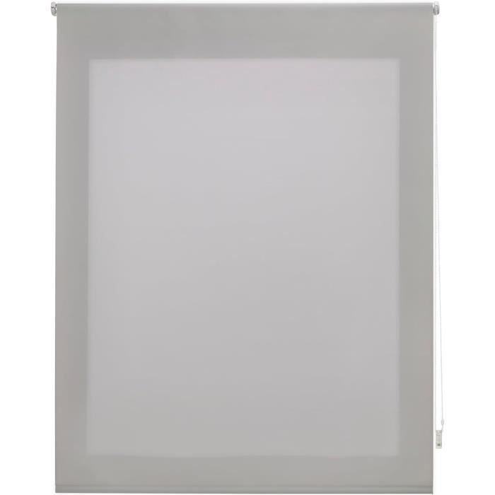 Store Enrouleur Translucide Lisse - Dimensions : 160 X 250 Cm - Largeur ...