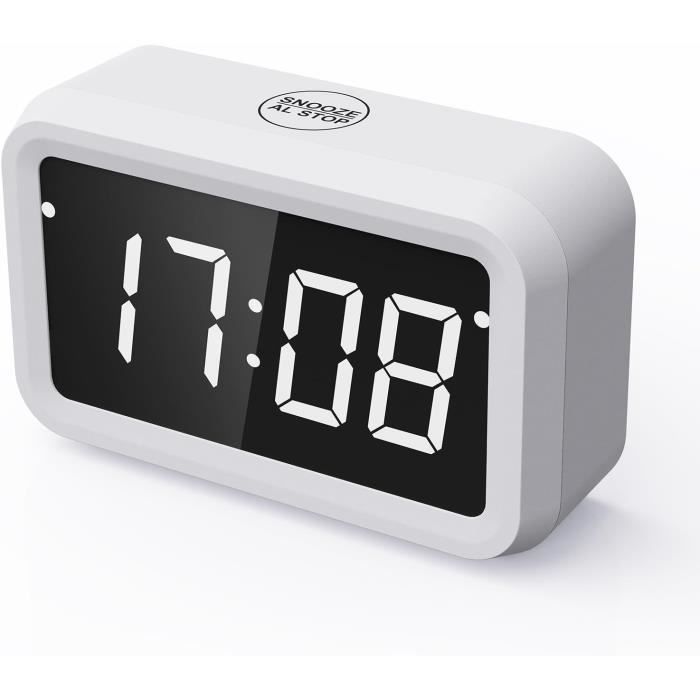 Alarme Lcd Automatique Avec Écran Led,Fonctionnement Sur Batterie,Grand ...