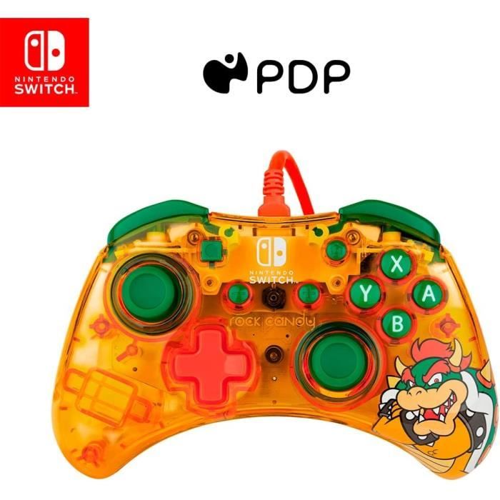 Rock Candy Filaire Gaming Switch Pro Manette - Official License ...