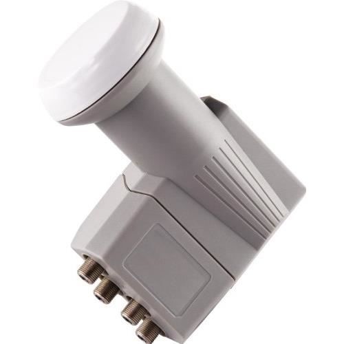 LNB Quad-Switch - SCHWAIGER - LNB4 - Gris - 10.70-12.75 GHz - Plusieurs sorties - Cdiscount TV ...