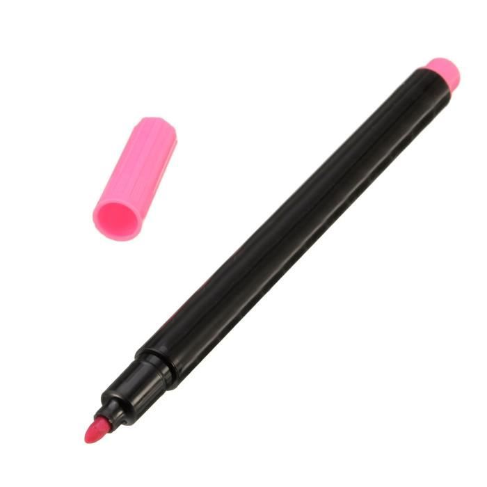 TEMPSA Marqueur Stylo Permanent Pr DIY T-shirt Peinture ROSE ...