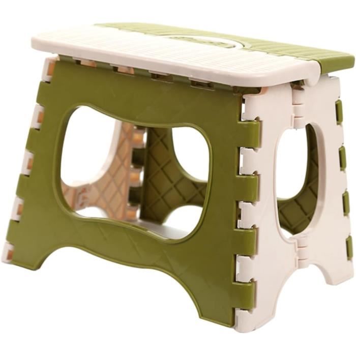 Escabeau Portable Tabouret Pliant Escabeau Pliant Vert Enfant Chaises ...