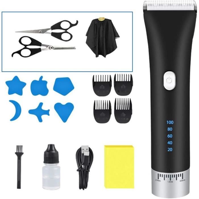Tondeuse Cheveux Hommes,Tondeuse Cheveux Professionnelle Pour Homme Ensemble De Tondeuse À ...