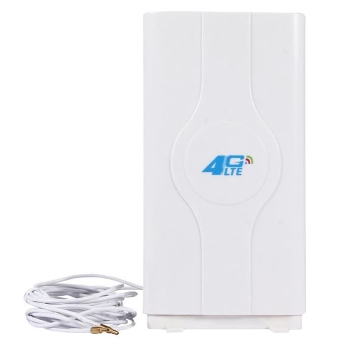 Antenne SMA RP-SMA intérieur 88dBi 4G LTE MIMO avec 2 PCS m Connecteur ...