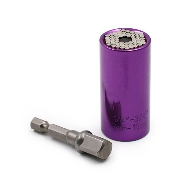 CLE A MOLETTE,Violet--Jeu de clés dynamométriques universelles, manchon ...