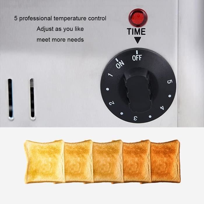 Grille-Pain Grille-Pain 4-6 Tranches Grille-Pain Sandwich Grille-Pain À ...