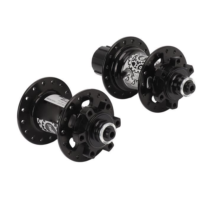 Moyeu de roue avant et arrière de vélo VGEBY - 32 trous, 6 griffes, 72 ...