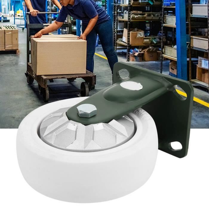 YOSOO Roue universelle Roues de Roulette Robustes Roue Plate de ...