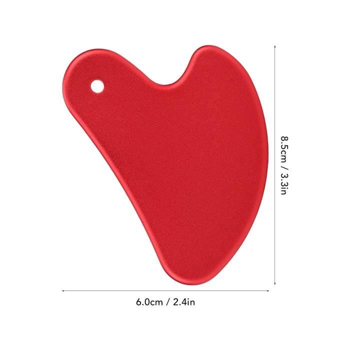 Outil Gua Sha - ZERODIS - Métal - Promotion de la circulation sanguine ...
