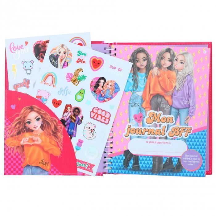 Mon livre de l'amitié (amis) TOPModel modèle Mon journal BFF (Best ...