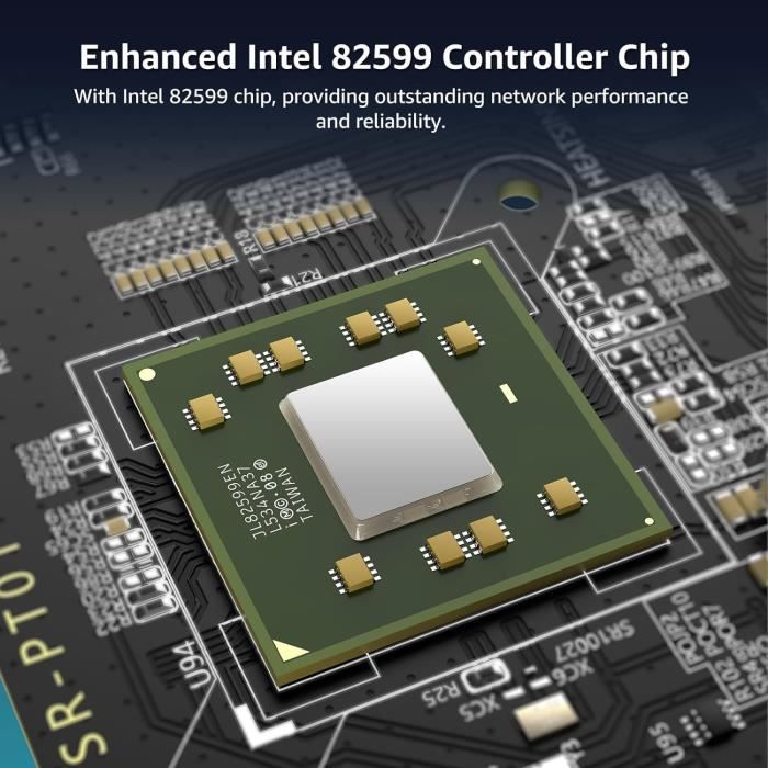 Carte Réseau Pcie 10Gb Sfp Avec Contrôleur Intel 82599 (X520-Da1 ...