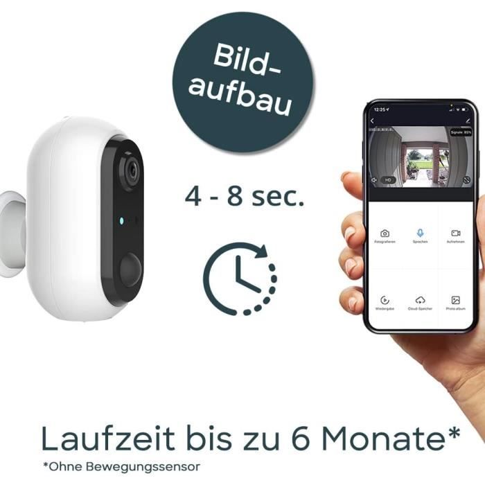 Senso Caméra de surveillance Wi-Fi | Images Full HD | Fonction vision ...