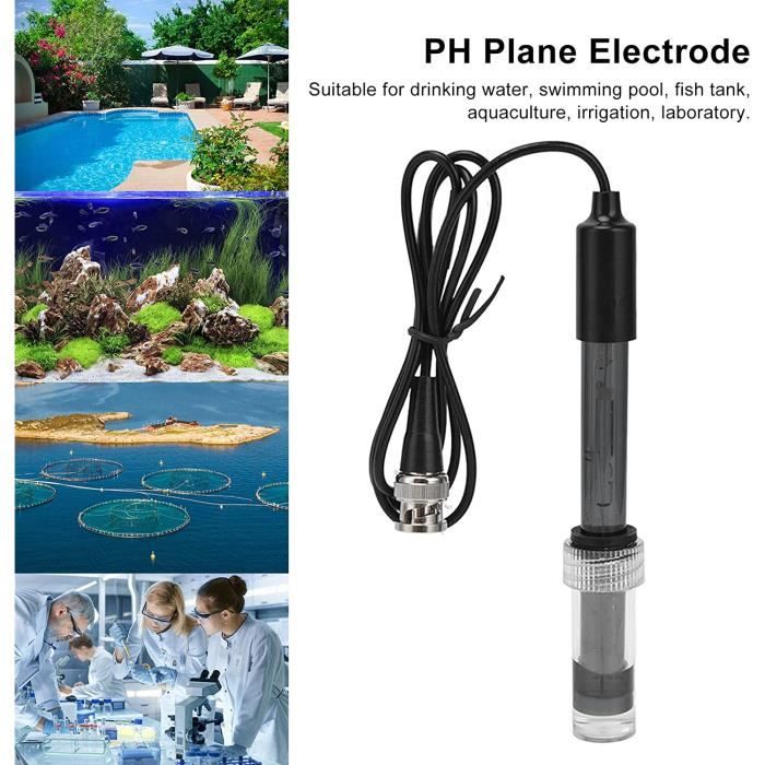Lectrode Plane PH, sonde d'électrode PH compacte pour Laboratoire pour Piscine [411] - Cdiscount ...