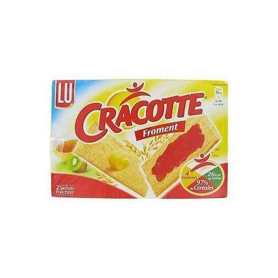Lot 6 cracottes au froment 250 gr lu neuf - Cdiscount Au quotidien