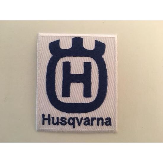 Ecusson patch thermocollant HUSQVARNA 6*7,5 CM - Cdiscount Beaux-Arts et Loisirs créatifs