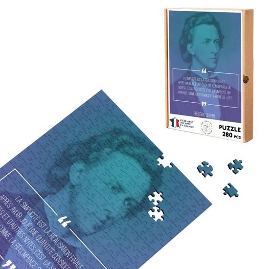 Puzzle Classique 280 pièces La Simplicité est La Réalisation Finale ...