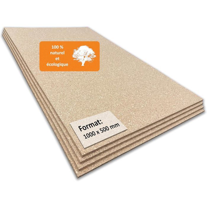 Plaque de Liège TRECOR® 1000 x 500 mm Élastique et Antistatique ...