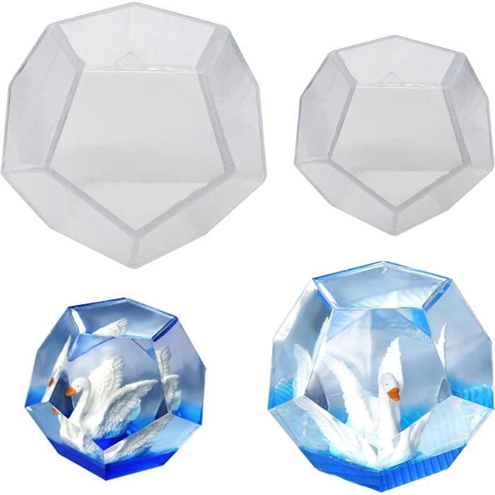 Moule Sphère Epoxy Resine, 2 Taille Moules en Résine à Sphère à ...