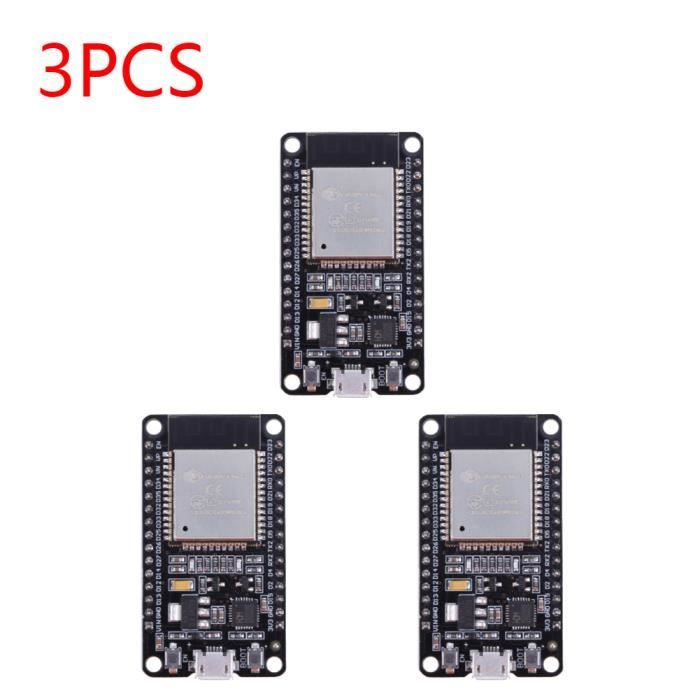 3PCS CH9102X USB 30P - Nodemcu ESP32 Bluetooth Wifi ESP32 30 Broches ESP32 Carte de ...