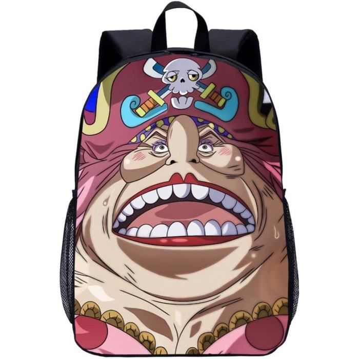 Anime Sac à Dos One Piece Pour Enfant Luffy Zoro Cartable One Piece Ace Chopper Grande Capacité