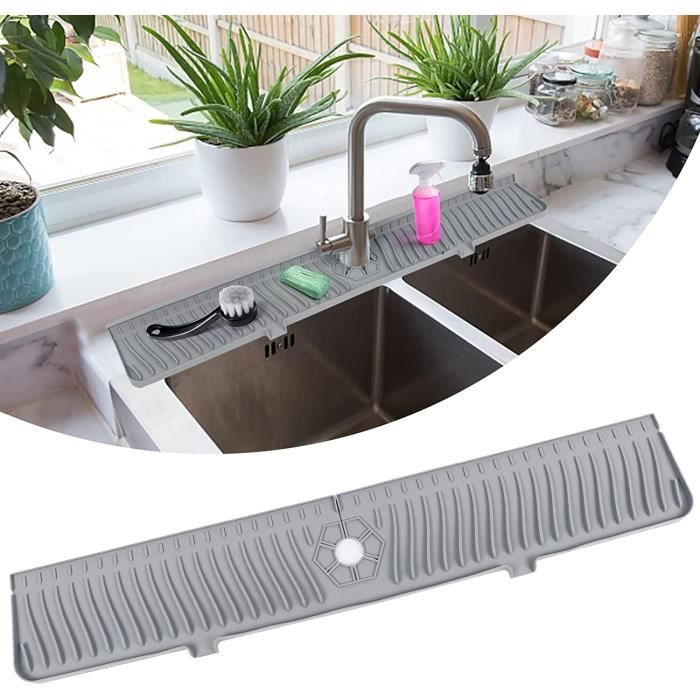 30 inch Sink Splash Guard, Longer Sink Splash Guard Mat, Splash Guard ...